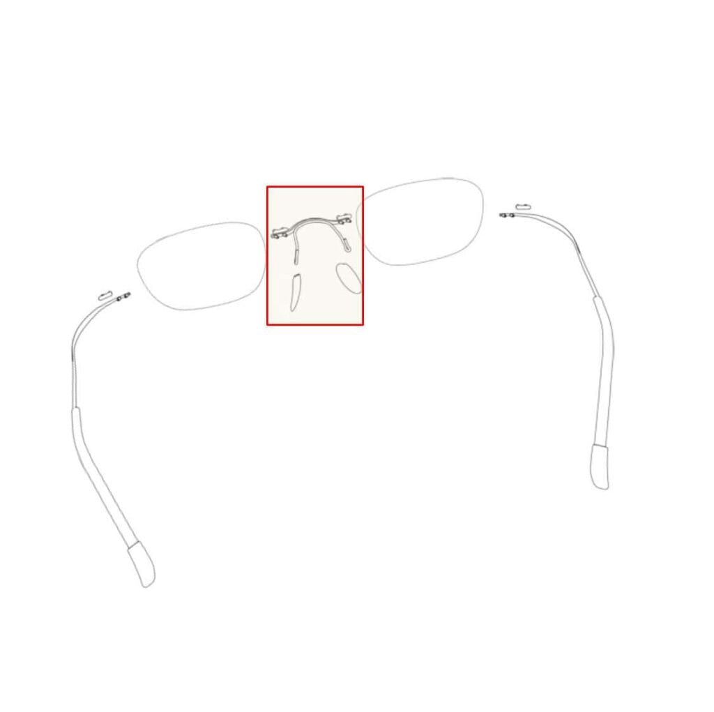 Genuine Silhouette Bridge Replacement - Eyeglass Repair USA