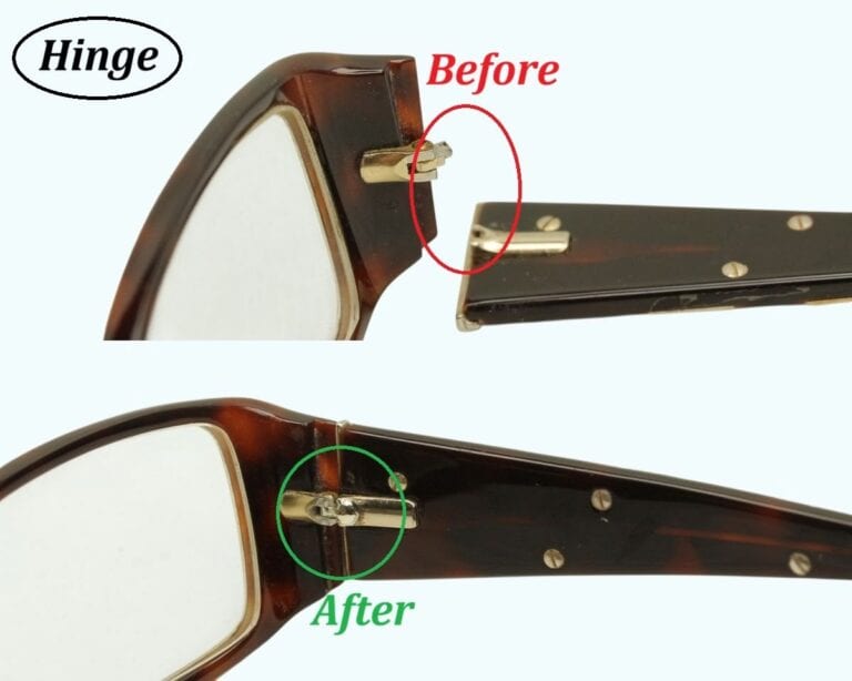 How to fix broken sunglasses